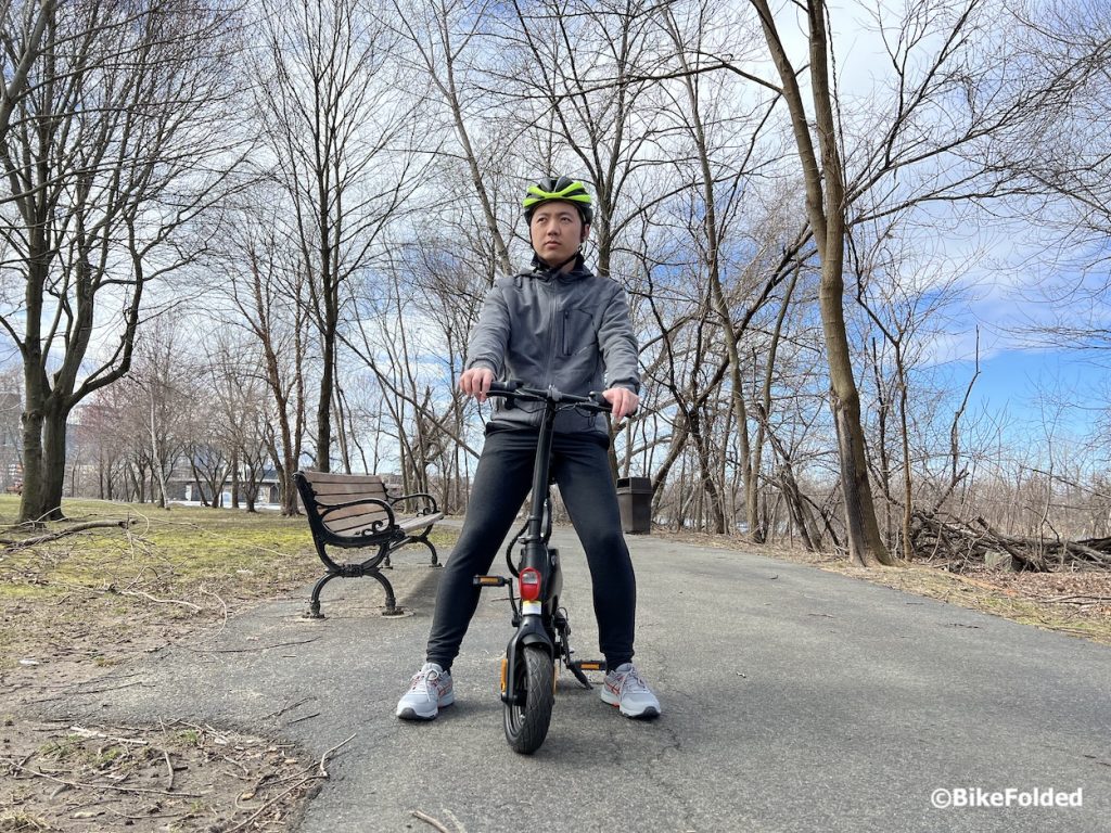 DYU S2 Mini Foldable E-Bike Review - How Do I Ride It? - BikeFolded