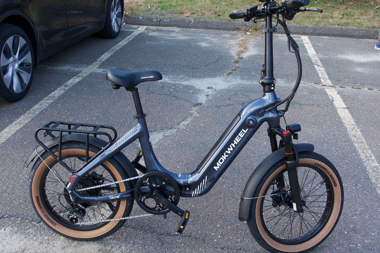 MOKWHEEL Slate Folding Fat-Tire E-Bike Review - BikeFolded